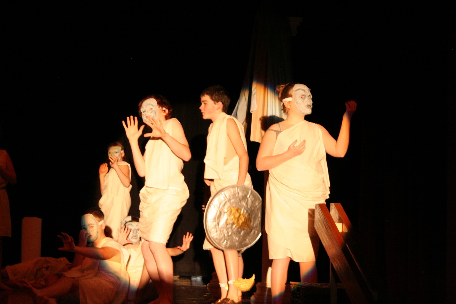 "Circus Olympus" ... Greek Theatre!: Perseus & Medusa Production Photos