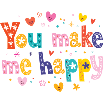 You Make Me Happy | Symbols & Emoticons