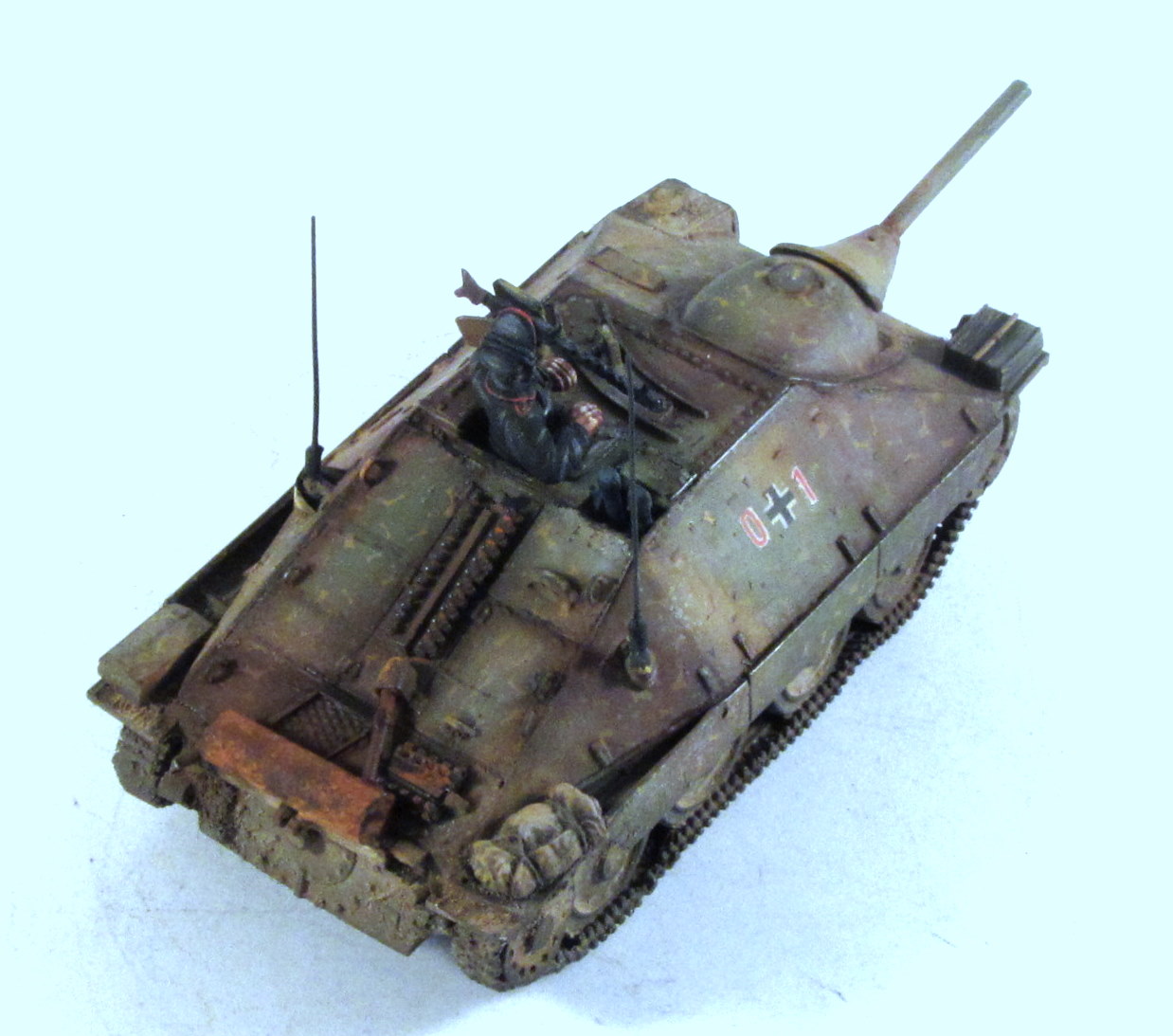 Troop of Shewe: The Historical Painting Service.: Hetzer - Befehlswagen ...