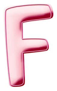 Pink Letters. Letras Rosadas. - Oh my Alfabetos!