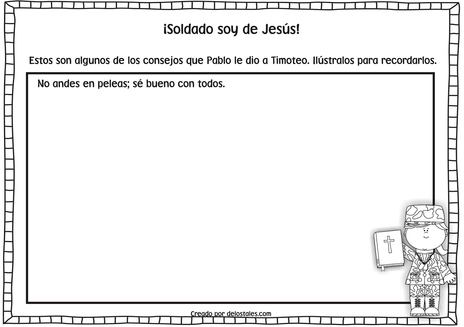 Semana 42- Soldado soy de Jesús - De los tales