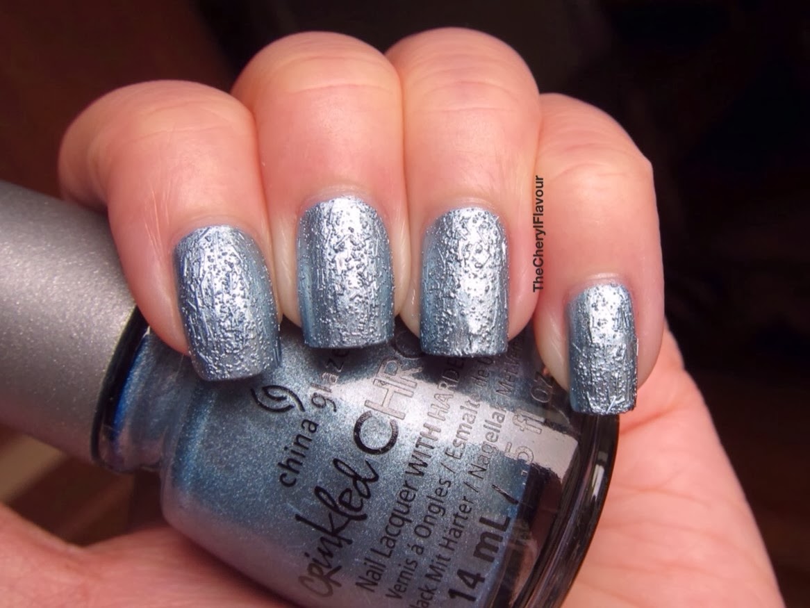 The Cheryl Flavour: China Glaze Crinkled Chrome Collection - Swatches!