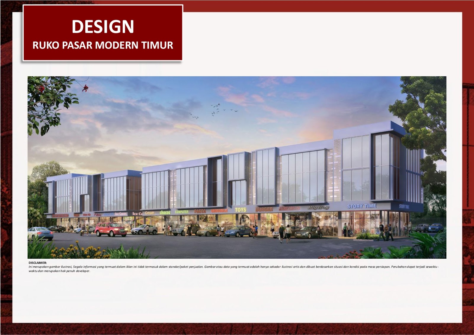 Ruko Pasar Modern Timur BSD City - Summarecon Development