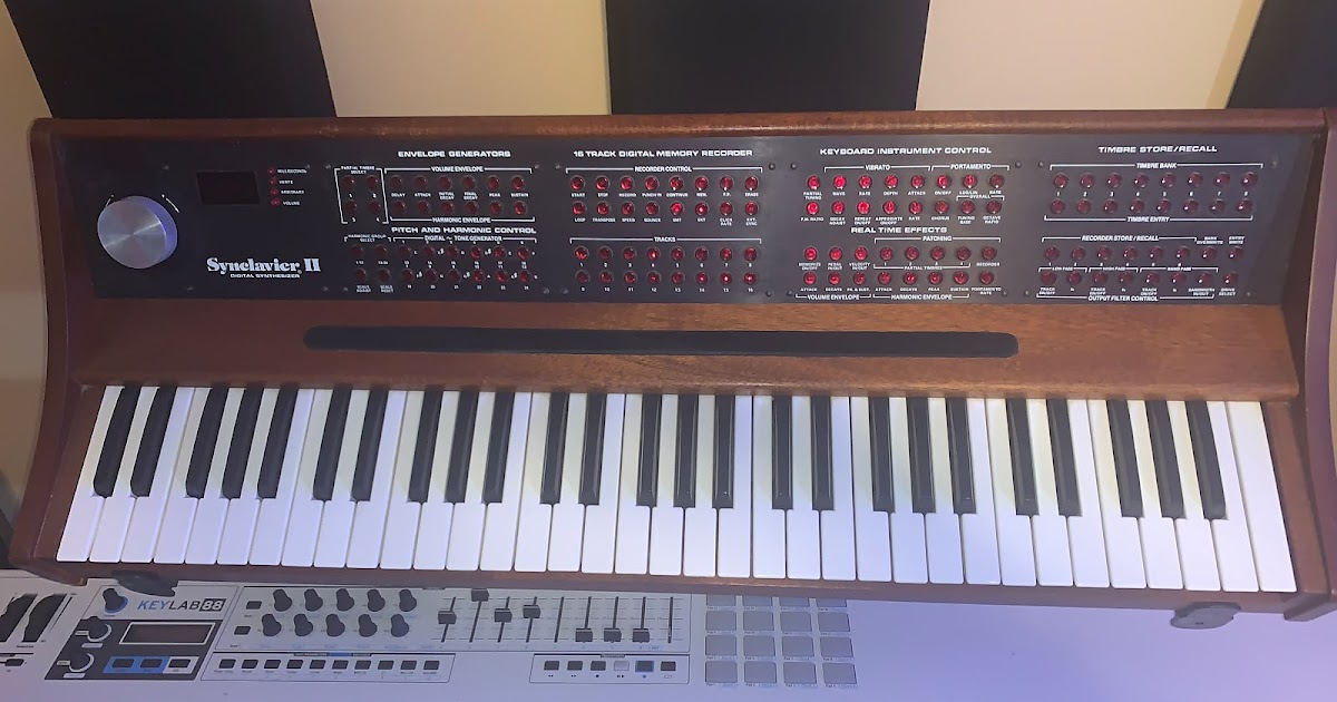 MATRIXSYNTH: New England Digital Synclavier II ORK Keyboard with Velocity