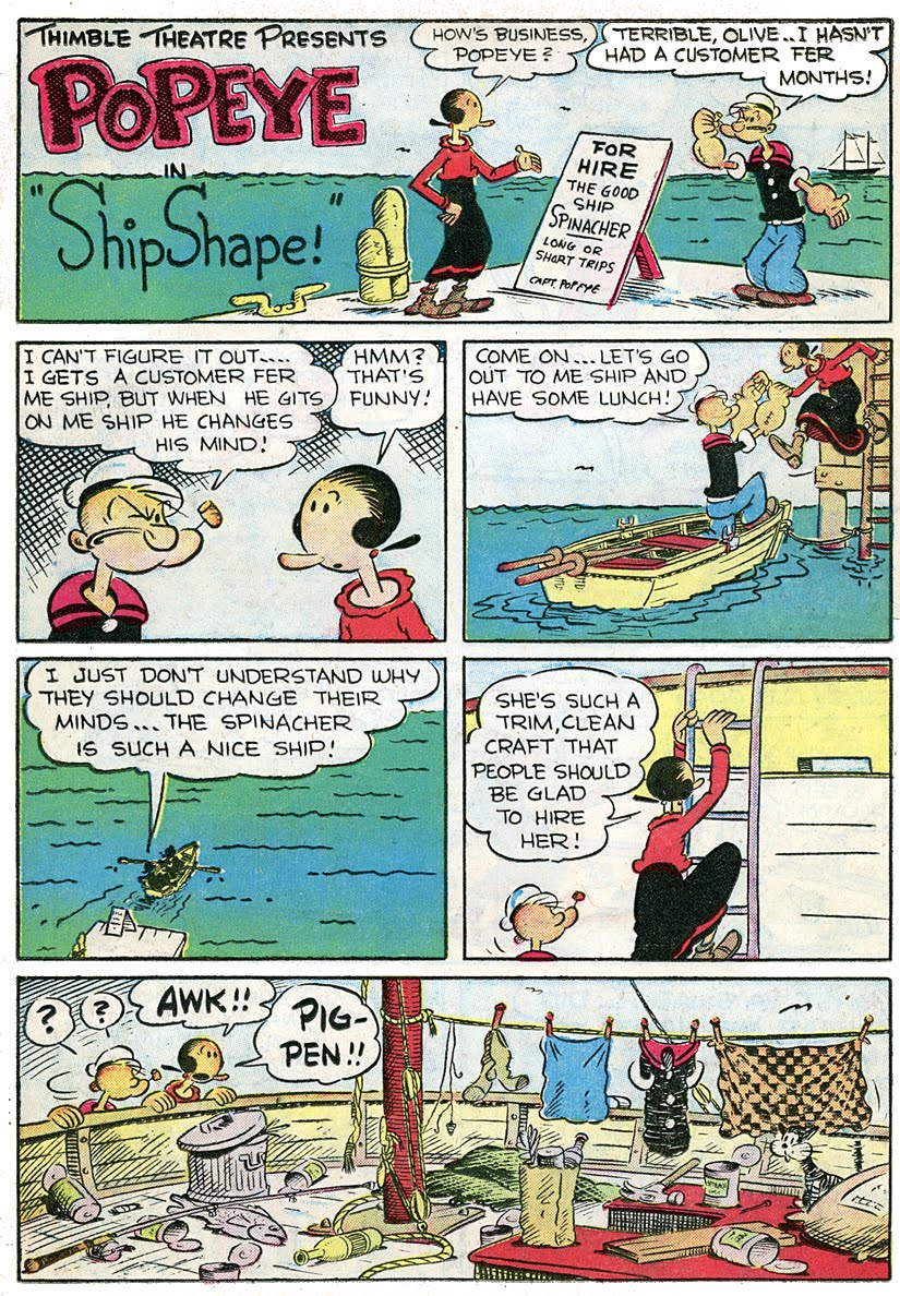 The Big Blog of Kids’ Comics!: BOOK REVIEW! SAGENDORF'S POPEYE!!
