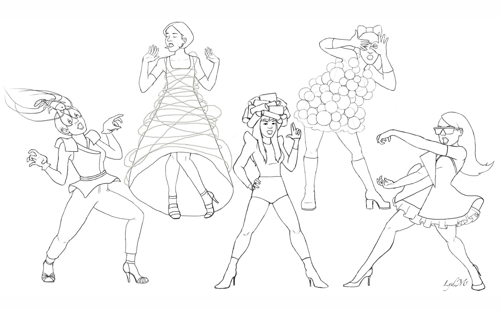 Glee Coloring Pages Coloring Pages