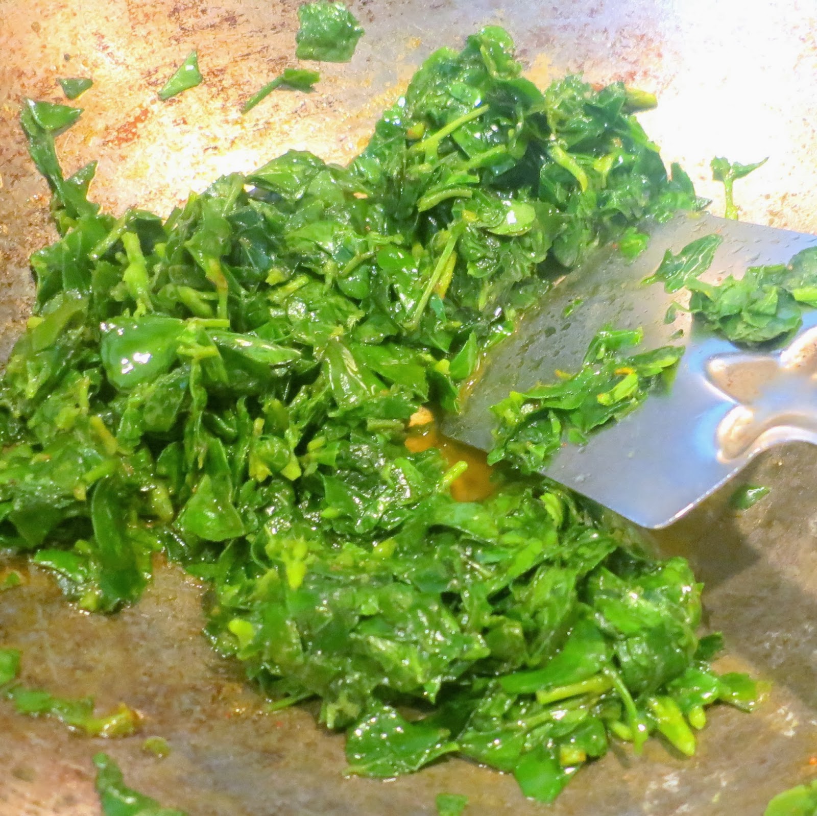 Dharmakarmaarts: Fenugreek Leaf Flatbread
