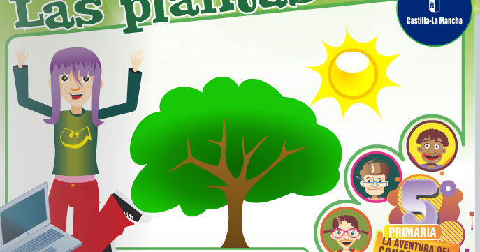 Maths, Science, ... Year 6: Las plantas - Libro Digital