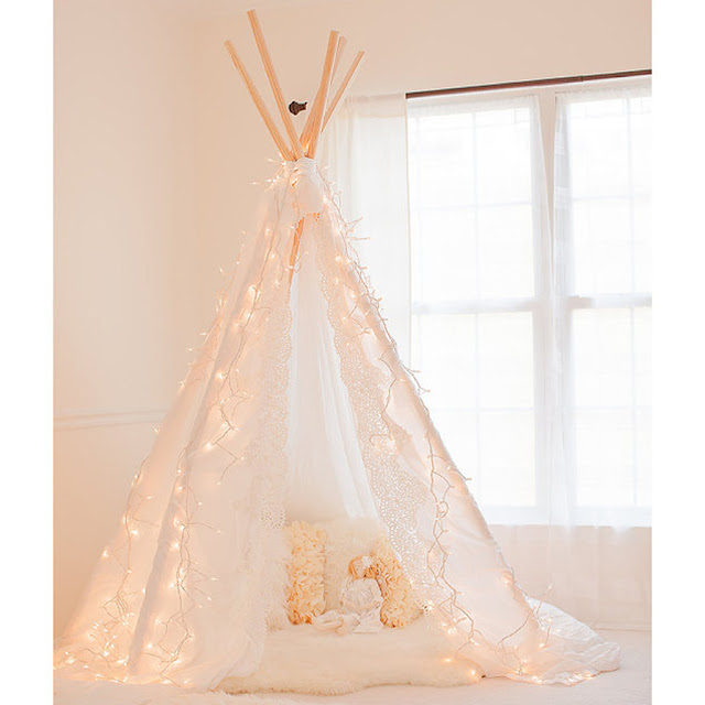 homestar: Room of child: the tipi, the new hut trendy!