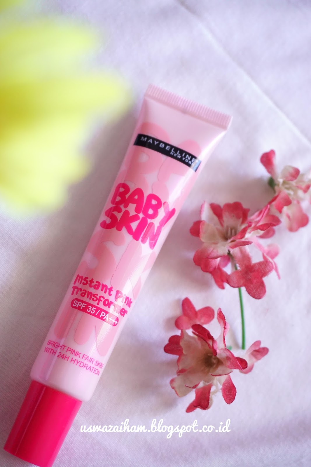 REVIEW MAYBELLINE BABY SKIN BRIGHT PINK FAIR SKIN WITH 24H HYDRATION ...