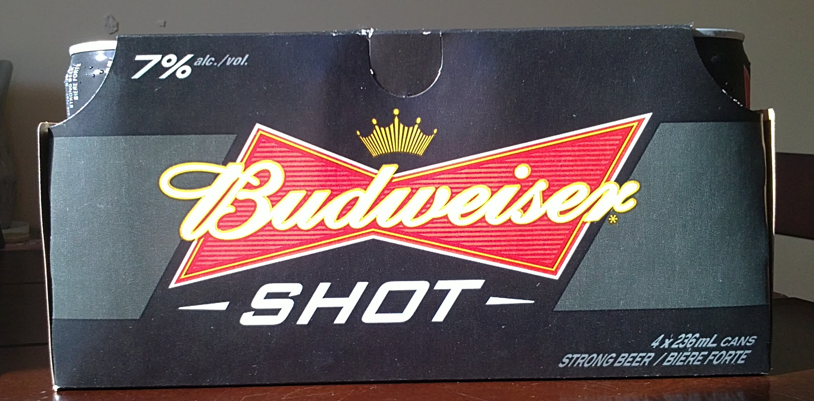 Beer Maven: Budweiser Shot 7.0%