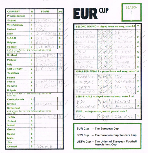 Logacta (1976) ~ The Football Attic