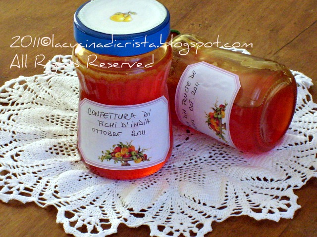 La cucina di Cristina: WHB #306 Confettura di fichi d'india - Peltea ...