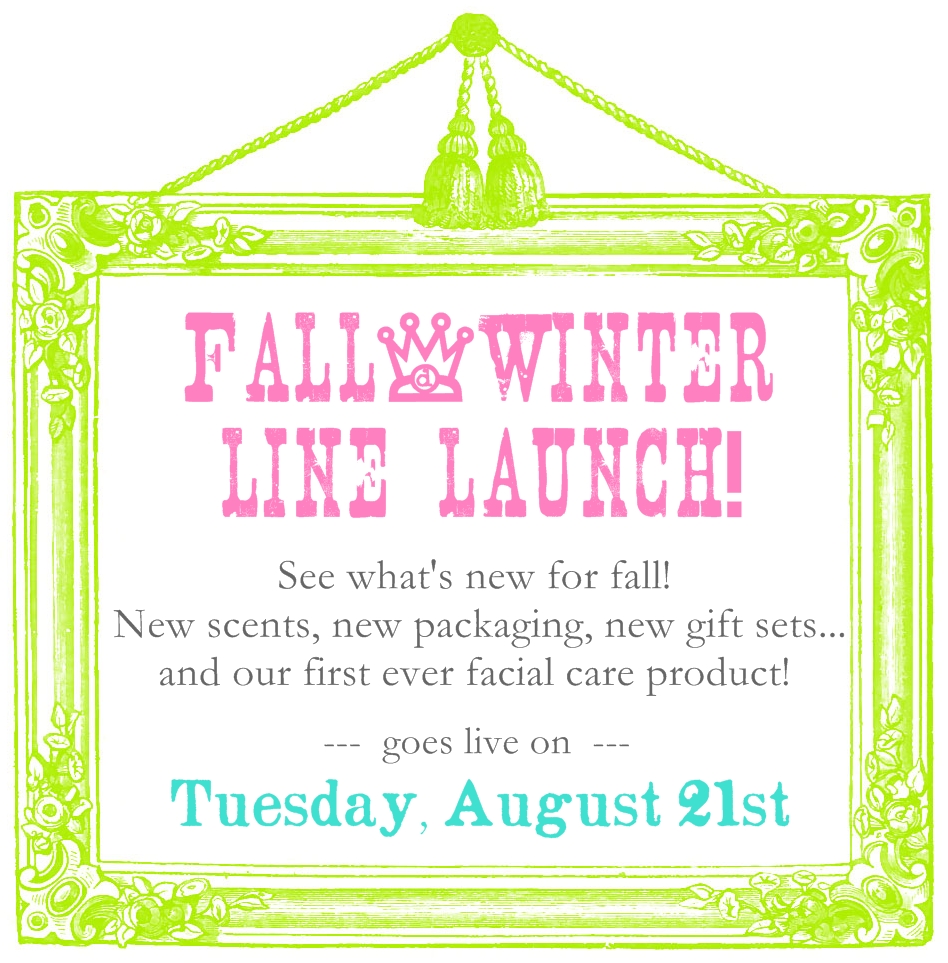 new fall product line almost ready – Dot & Lil