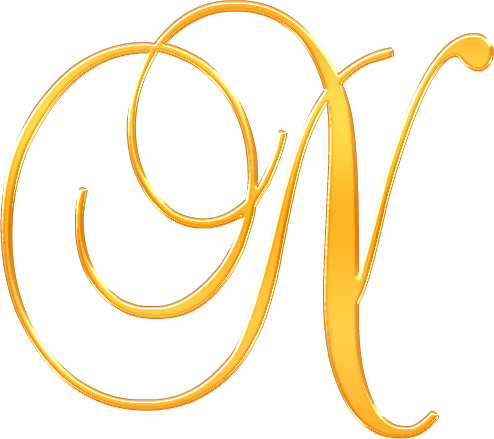 Abecedario Dorado en Mayúsculas y Minúsculas. - Oh my Alfabetos!