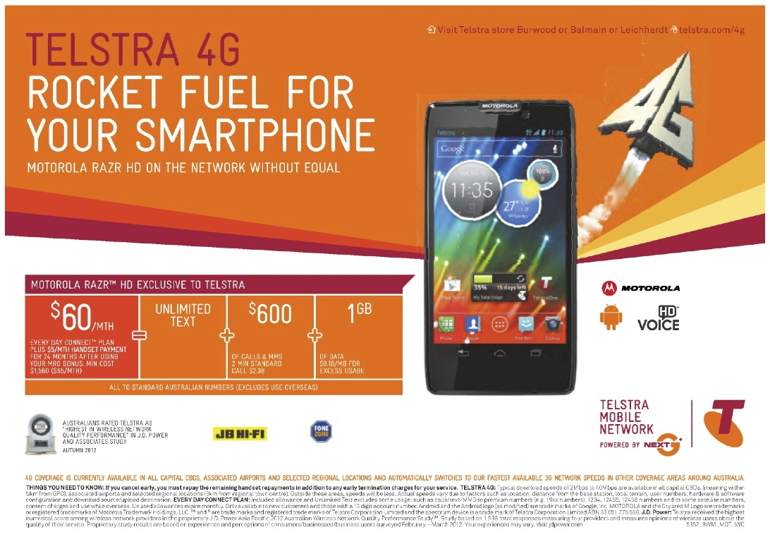 White Label Space: Greatest Space Ads - Telstra Provides Rocket Fuel ...