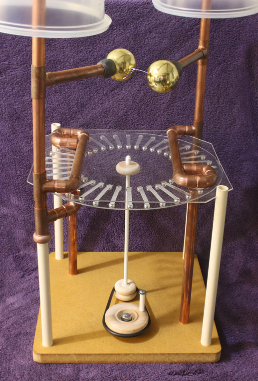 A Star Close Up: Ball gap for the Dirod electrostatic generator