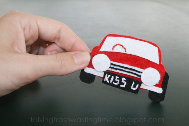 How to make a One Direction car Brooch | EASY DIY | Now thats Peachy