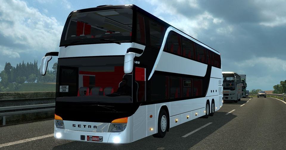 Ônibus - Setra 431 DT V.3.1 Para V.1.27.X By: Comodore | Euro Truck ...