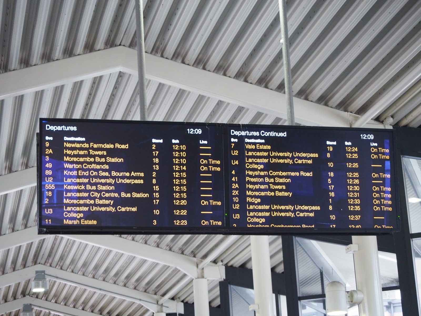 Lancaster District Bus Users' Group: Bus Station Round-Up