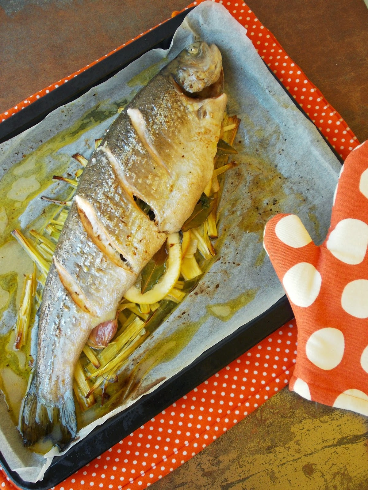 O Meu Tempero: Truta salmonada no forno com ervas aromáticas