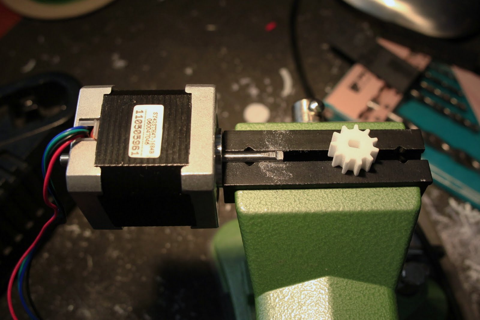 My Mendel Project: Day 7 - Finishing the extruder