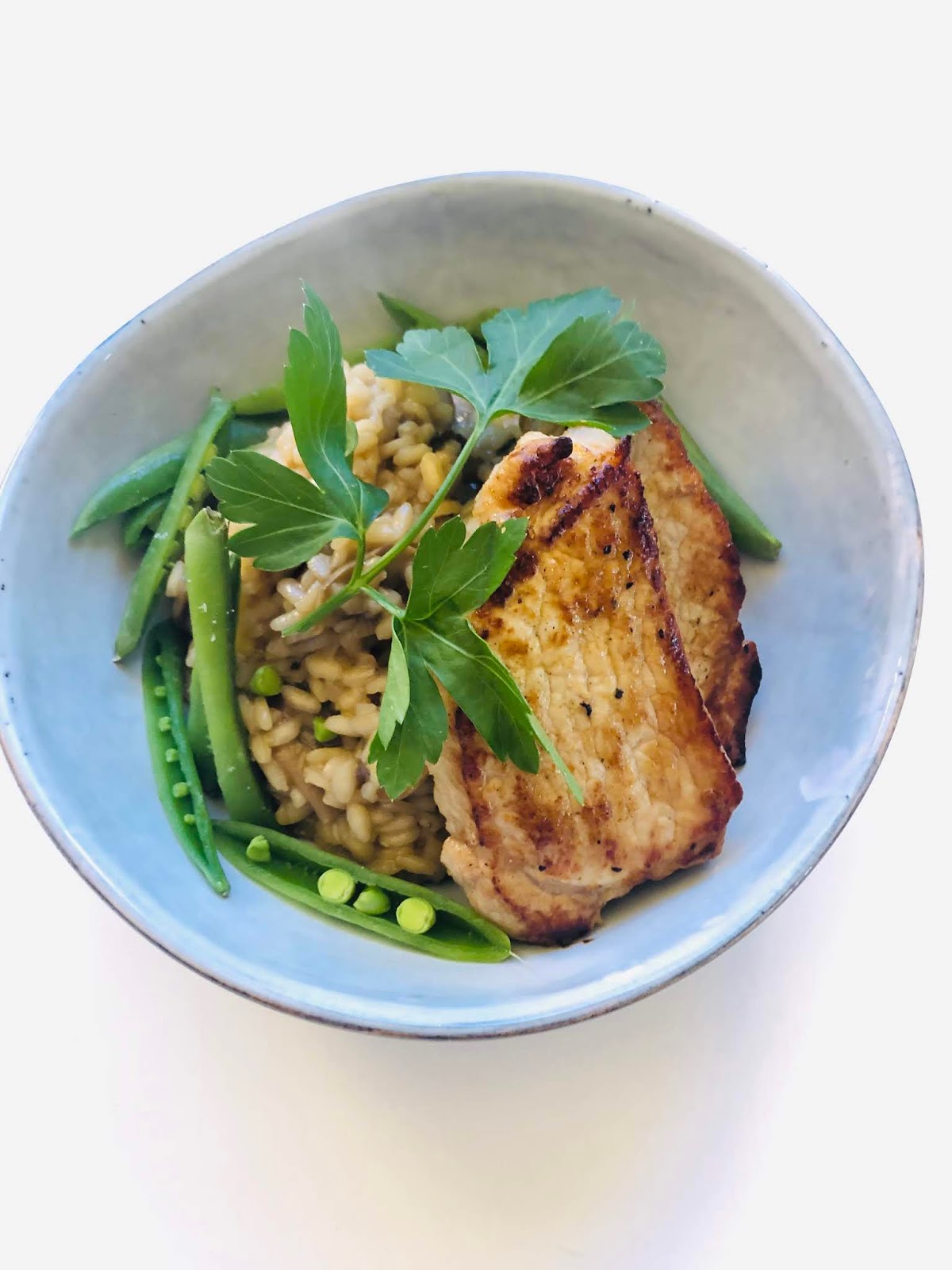 Bina's Mat & Bak: Fläskytterfilé med svamprisotto