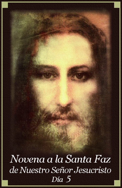 Como ovejas sin Pastor: NOVENA A LA SANTA FAZ de Nuestro Señor ...