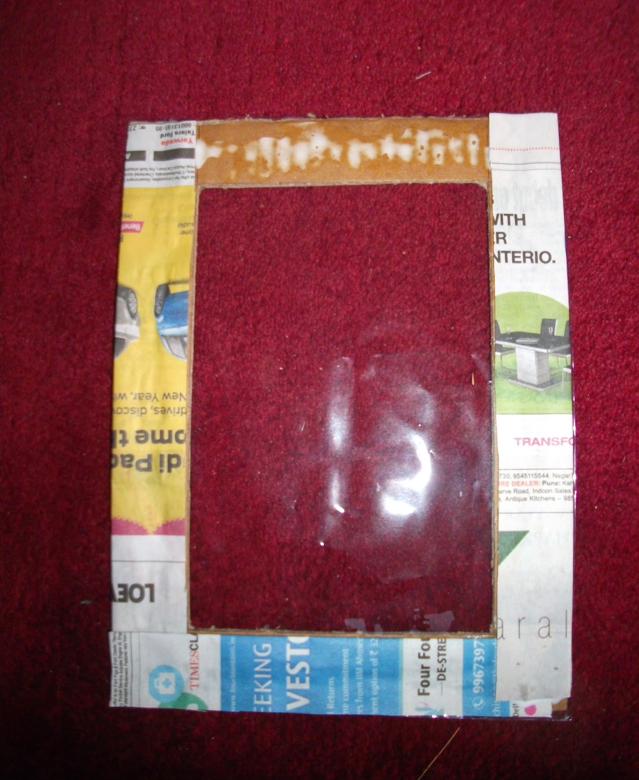 Blog It Up!! (The How To Series): How To- DIY Photo Frame