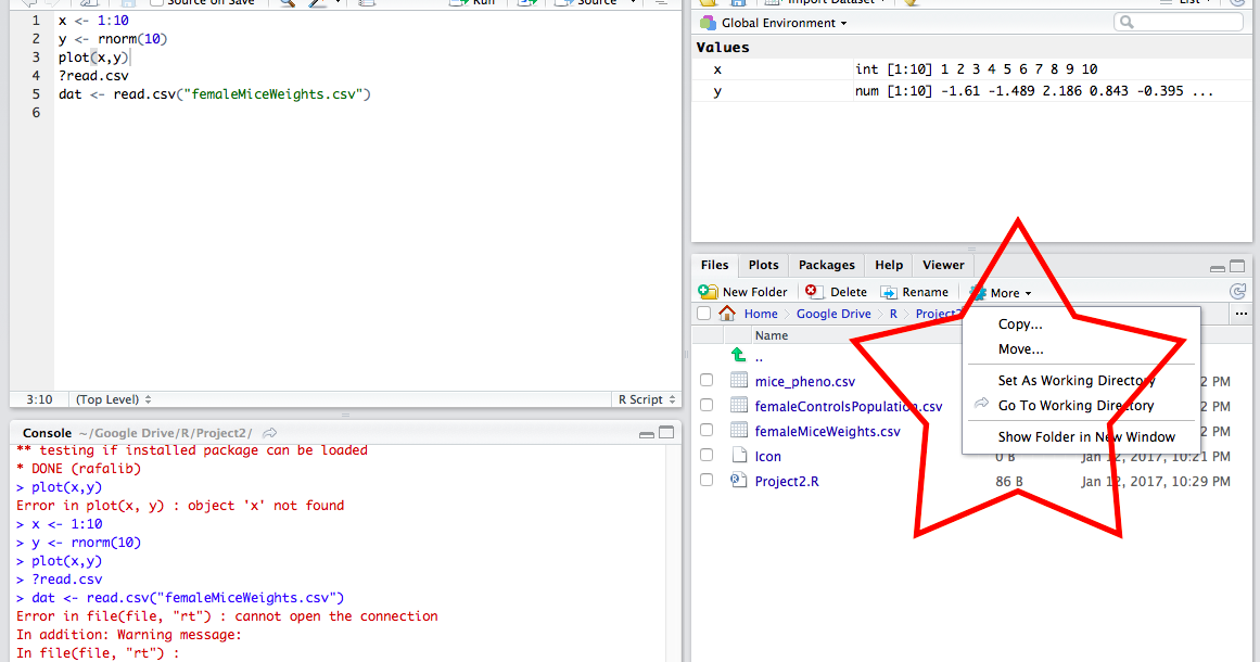 R and Harvard's PH525.1x MOOC