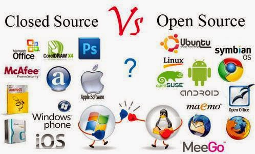 Perbedaan Closed Source Dengan Open Source - Goseo