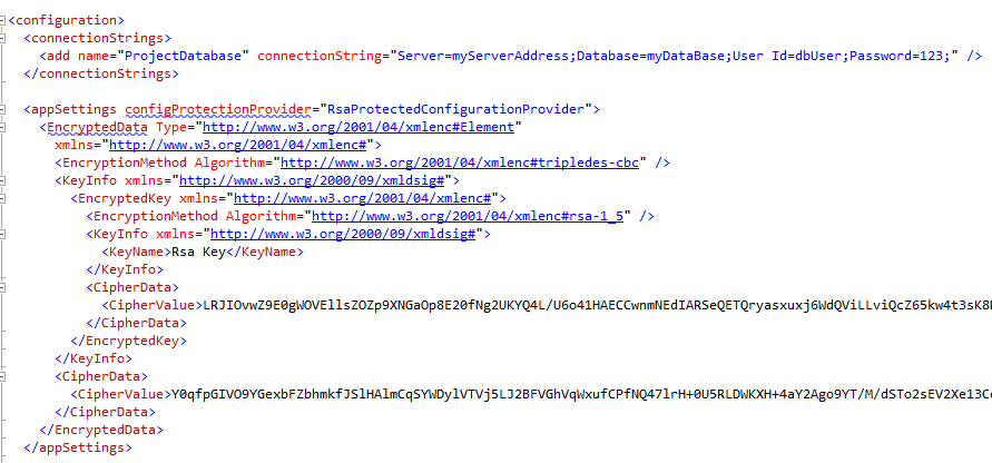 Rostyslav's blog: Encrypting and Decrypting Web.config Sections in .NET 4.0 Rostyslav's blog: Encrypting and Decrypting Web.config Sections in .NET 4.0