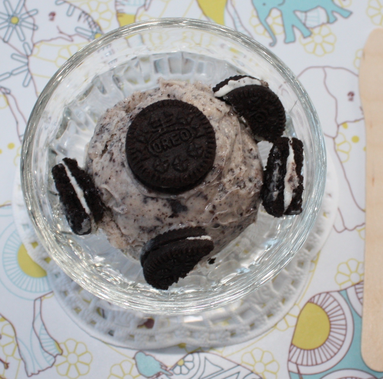 Une irrésistible envie de ...: Glace aux Oreos avec la préparation alsa ...