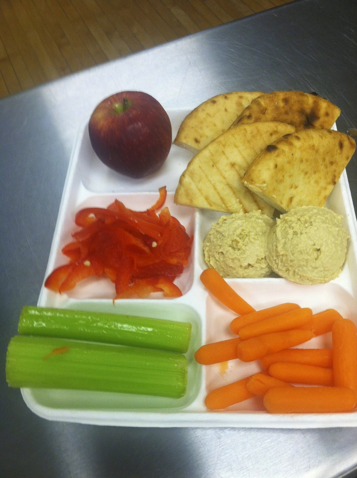 What's For School Lunch?: USA School Lunch - Hummus
