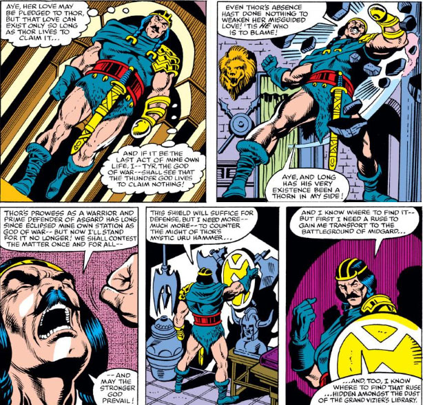 The Peerless Power of Comics!: The Judgment of Tyr!