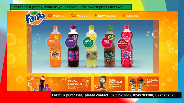 All Foods And Beverages Network In Ghana: Fanta
