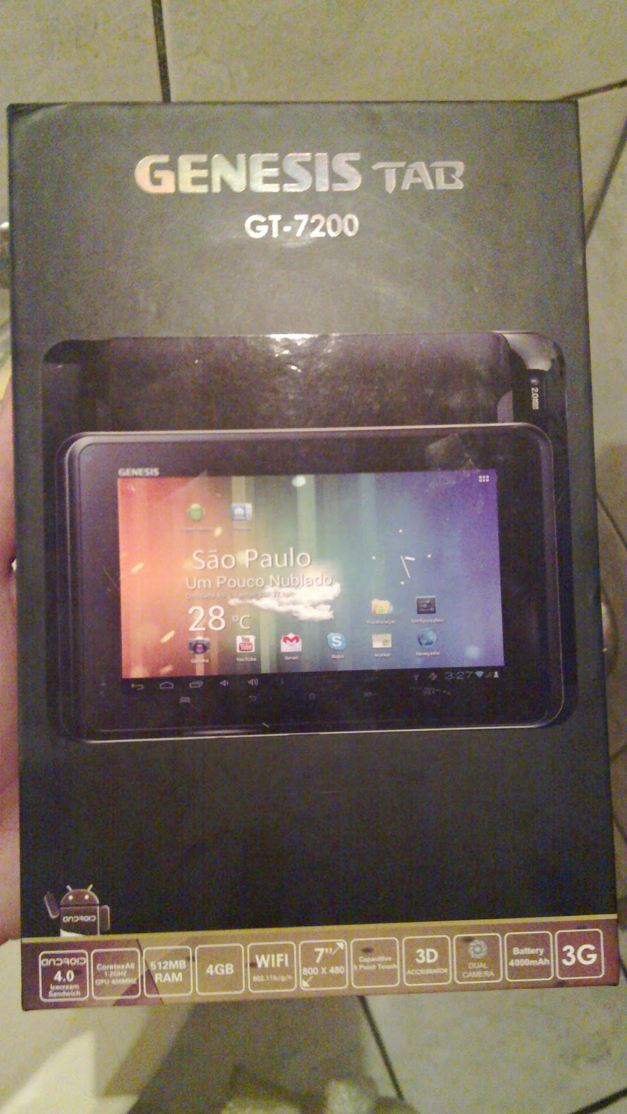 Genesis GT-7200/ O Primeiro e melhor blog do GT-7200: Tablet Genesis GT ...