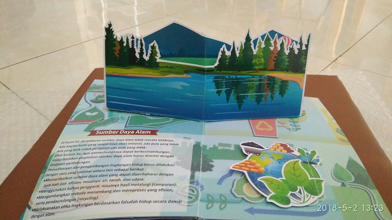 Jasa Pembuatan Pop Up Book Kantor: Pop Up Book Custom