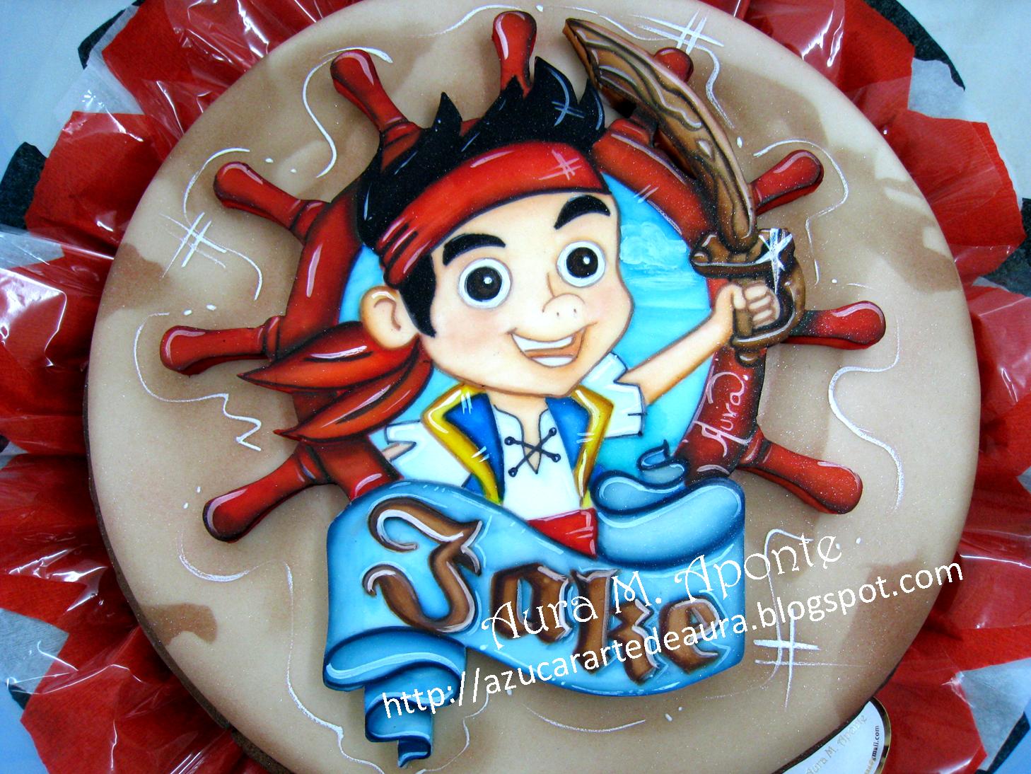 AzucarArte de Aura: Solo Jake, sin los Piratas de nunca jamás