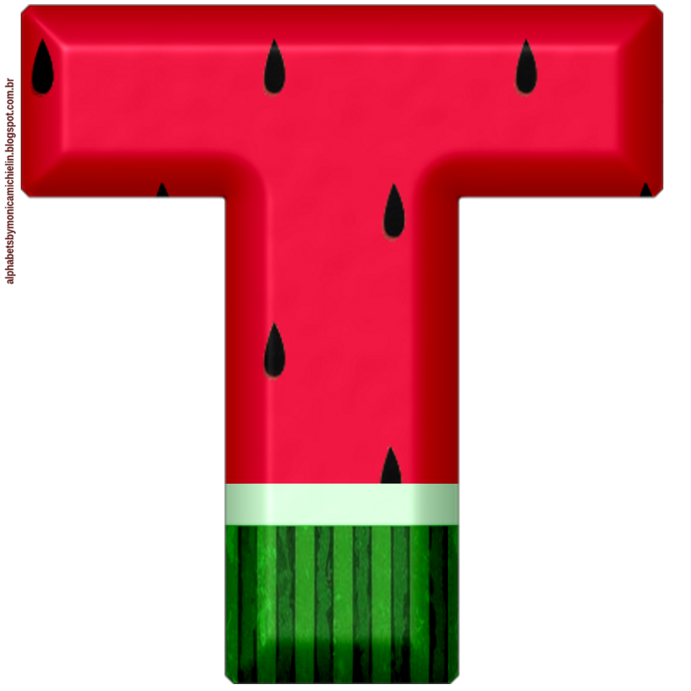 M. Michielin Alphabets: WATERMELON ALPHABET E BENEFITS, ALFABETO DE ...