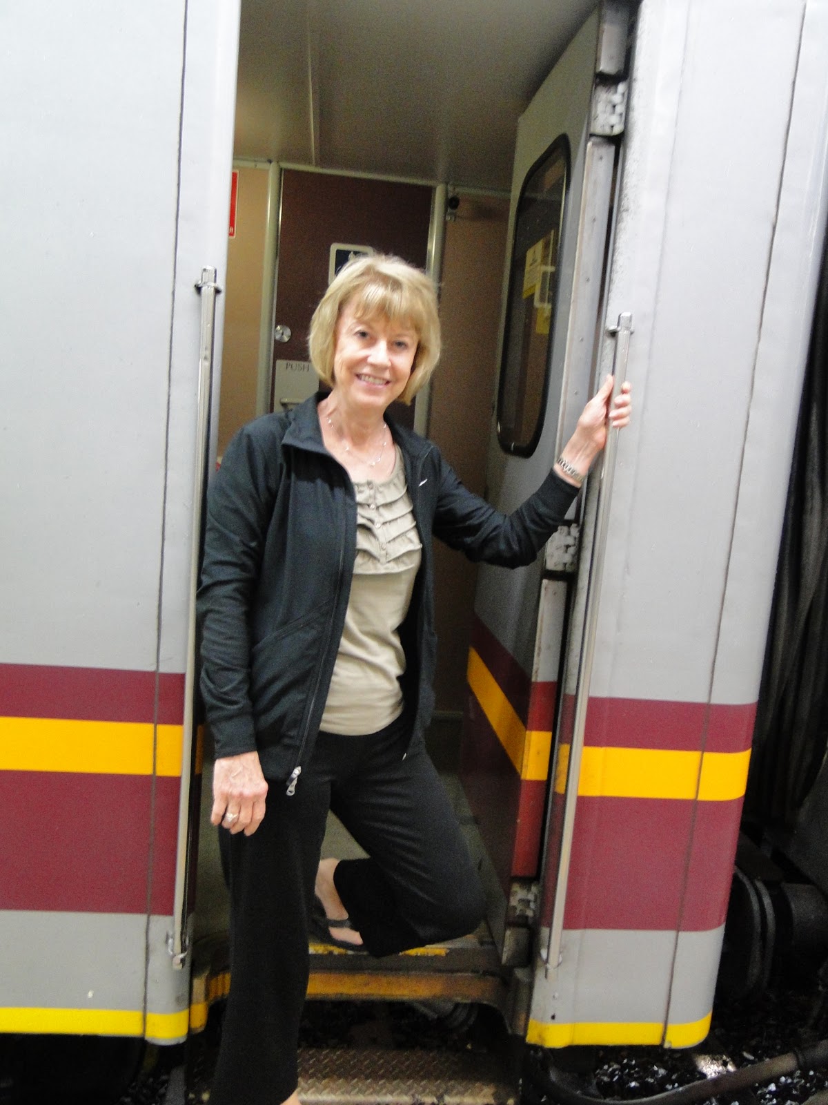 Where in the world is Linda?: The Sunlander Train -- A Wonderful Step ...