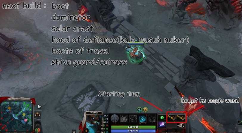 Tips dan Build Visage DOTA 2