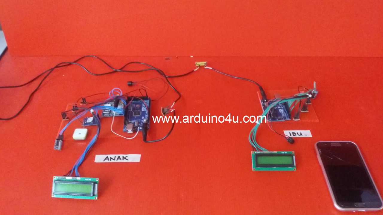 Projek Elektronik Arduino4u.com: 115-Child Missing With GPS