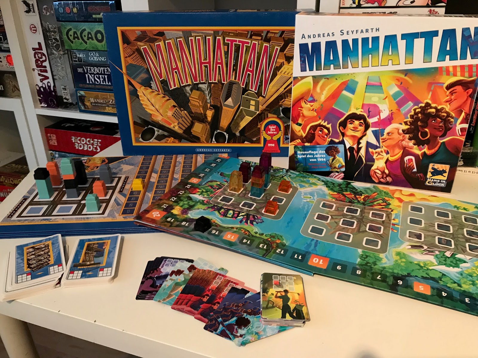 Manhattan - ein Klassiker in neuem Gewand - BrettspieleN.Köln