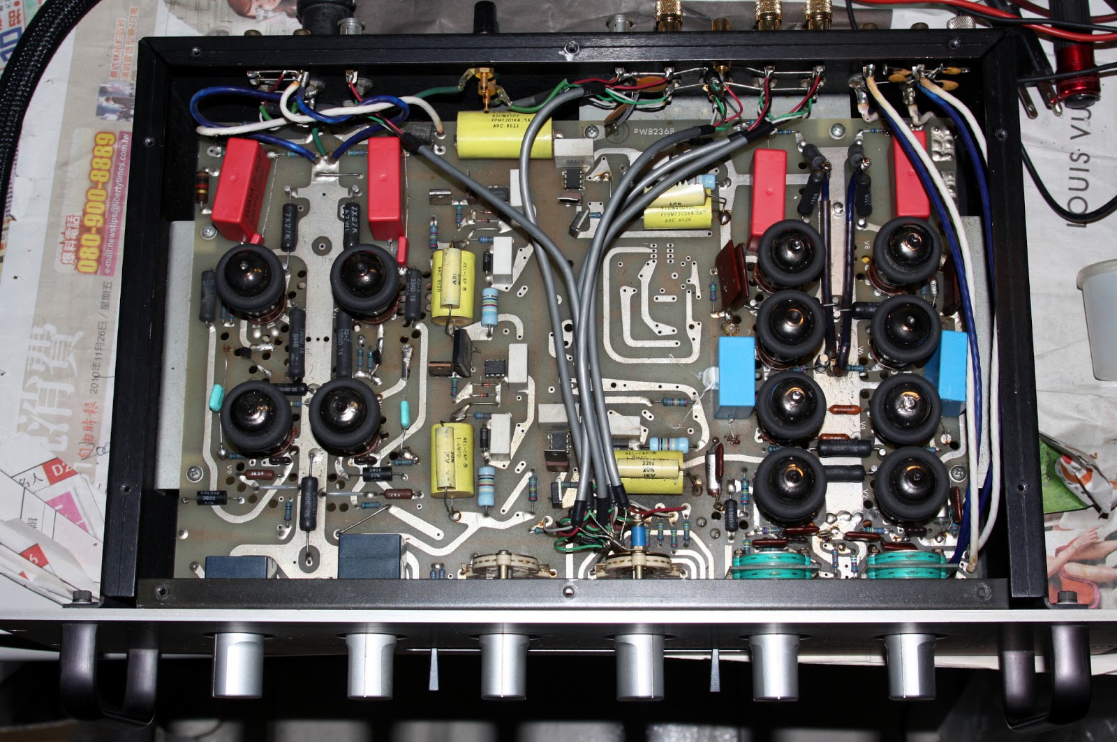 吉鵬音響工作坊: [維修] audio research SP 10 前級