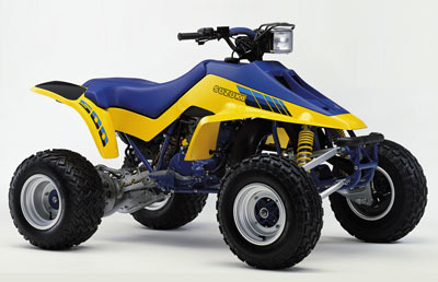 Motorcycles Everywhere: Manufactured Madness- Suzuki's LT500R Quadzilla