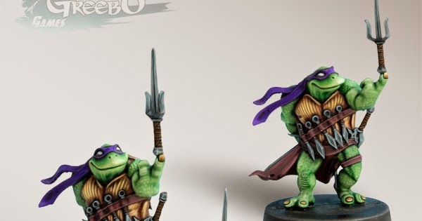 The Huh?: "Teenage Mutant Ninja Turtles" Miniatures- Greebo Games ...