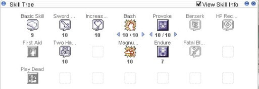 [Ragnarok] แนวทางการอัพ Skill Swordman Knight - คู่มือข้อมูลเกม ...