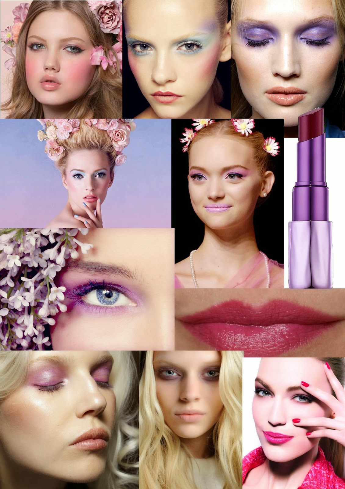 Beauty and the Brand : Urban Decay Spring Look: Moodboards