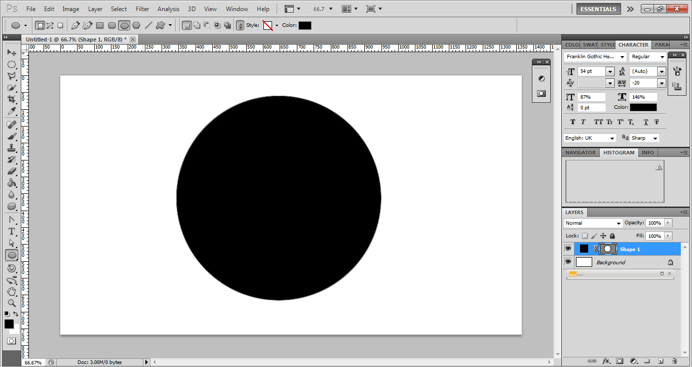 Cara Menggunakan Shape Tool Pada Photoshop | d2d